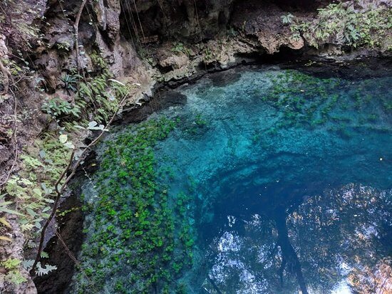Cenote Zapote - Adventurous diving in the bell cenote of Mexico
